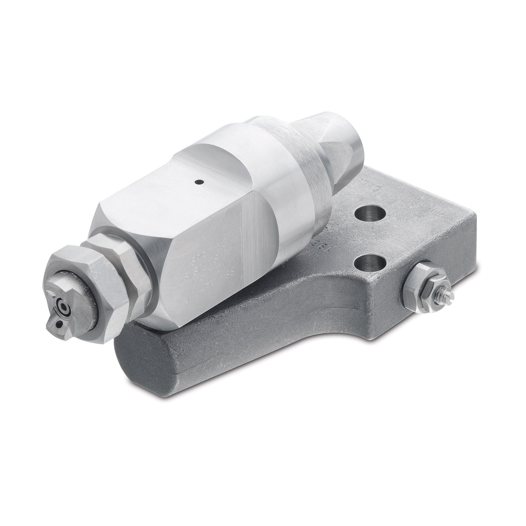 Air-Actuated Air Atomizing Nozzle with 1/4" Inlet and Lockring for ...