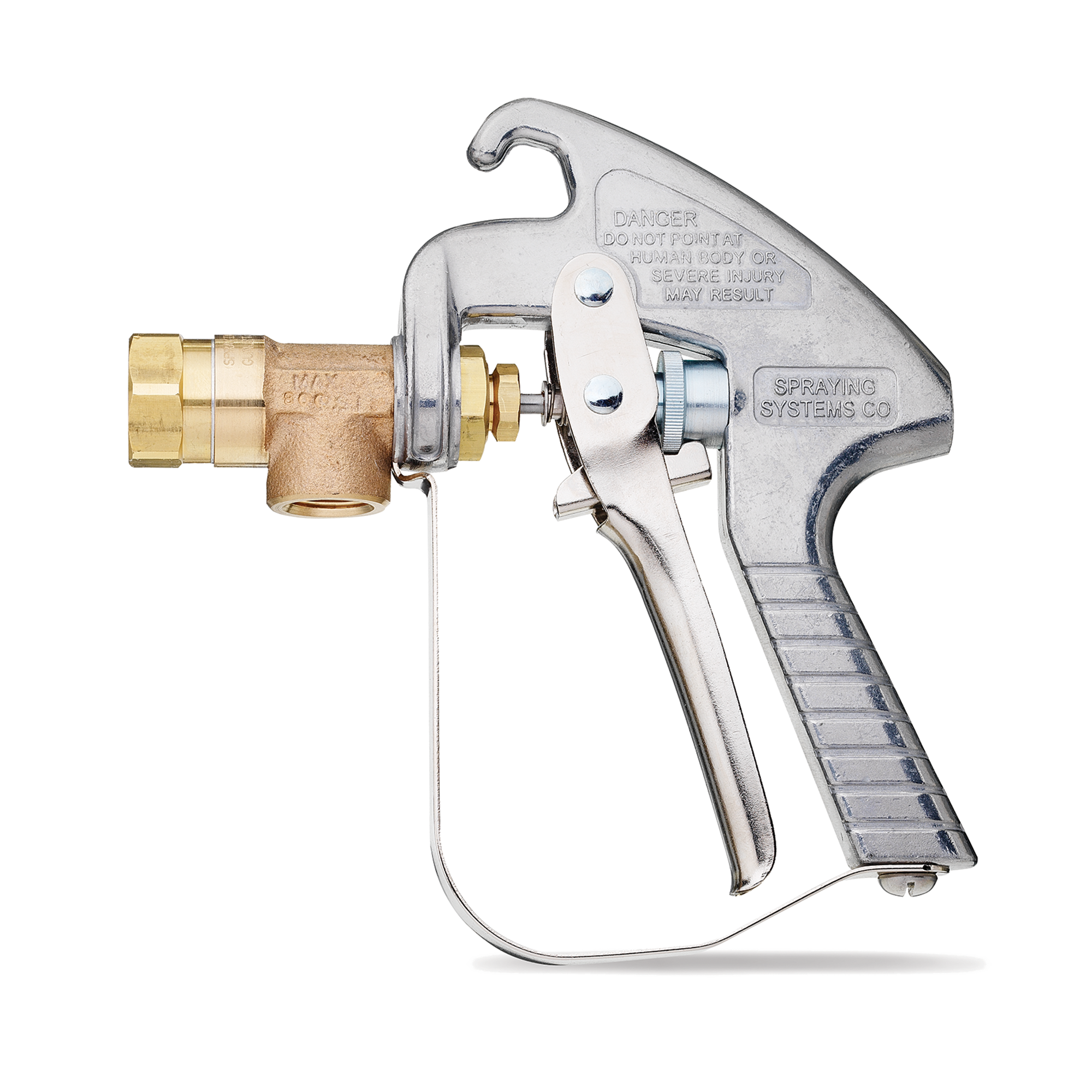 GunJet® Spray Gun, Aluminium, AAB43HC-1/2-AL | Spraying Systems Co.