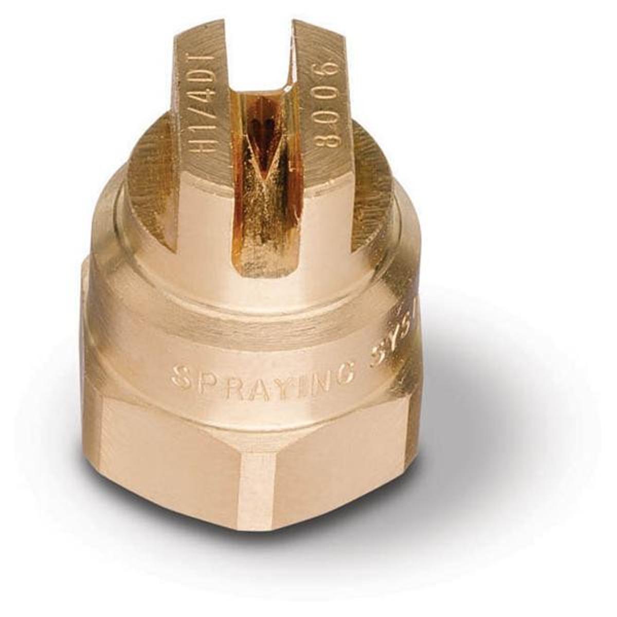 VeeJet® Nozzle, Brass, H1/4DT-4002 | Spraying Systems Co.