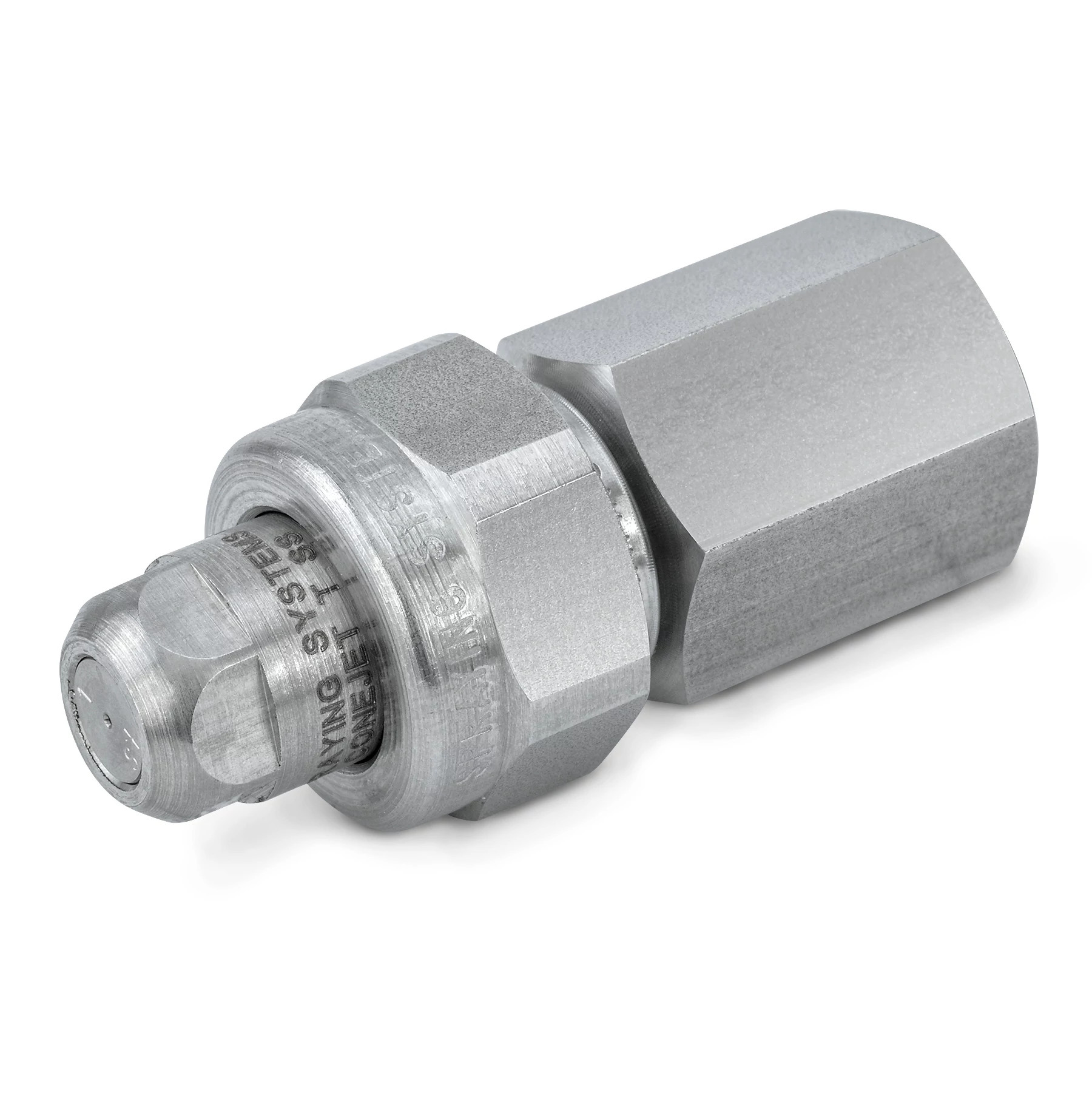 Hollow Cone, UniJet® Nozzle, 303 Stainless Steel, B1/4T-SS+TX-SS26 | Spraying Systems Co.