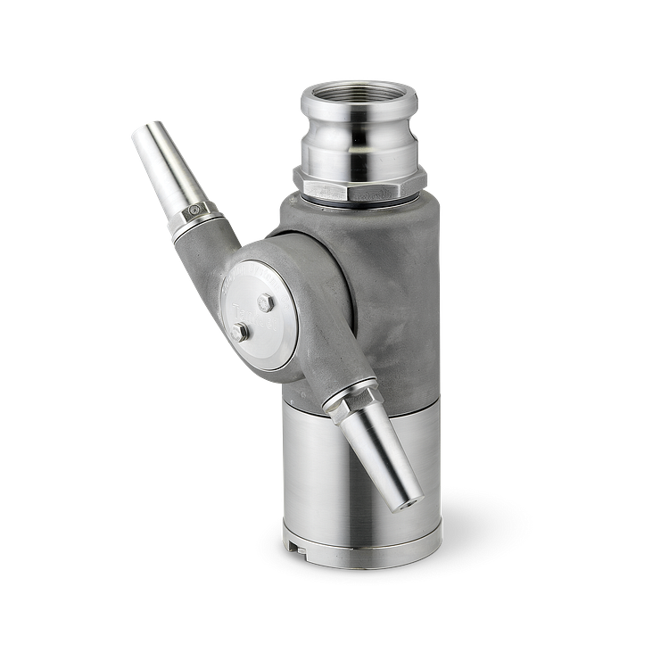 Cloud-Sellers® Fluid-Driven Turbine Tank Cleaner, Tanks up to 100 ft ...