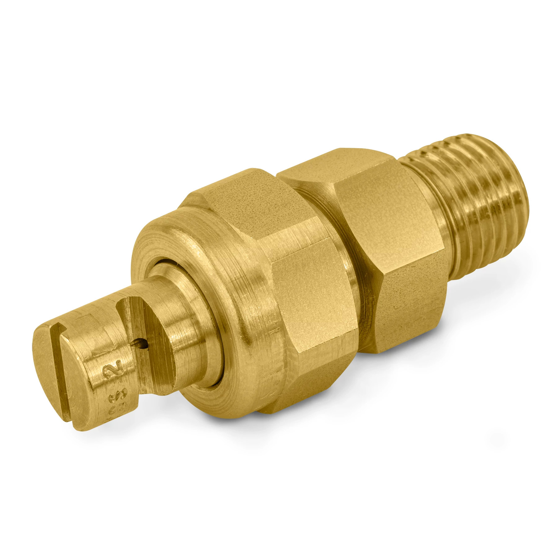 Flat Fan, UniJet® FloodJet® Nozzle, Brass, B1/4TT+TK-.50 | Spraying ...