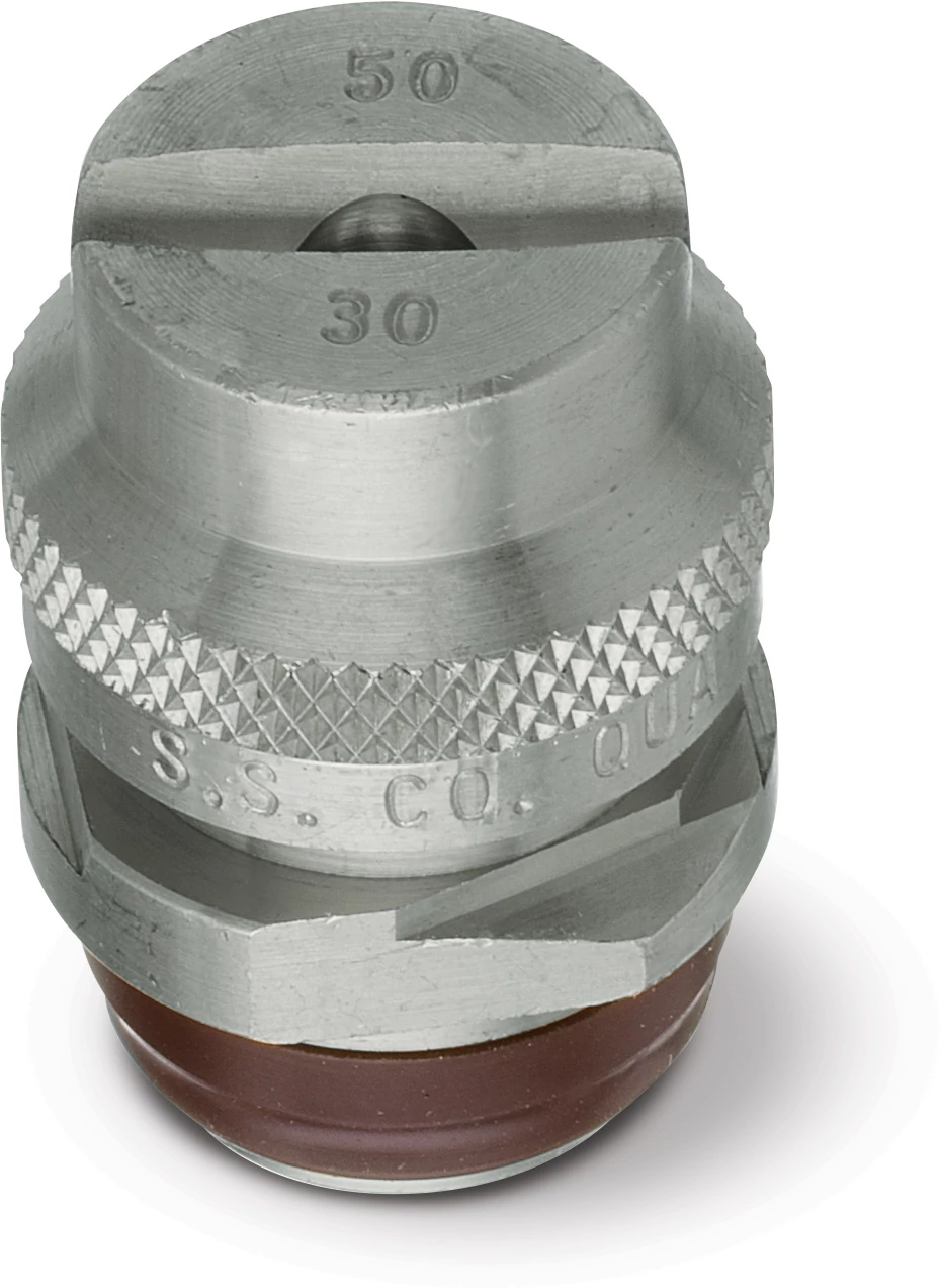 Quick VeeJet® Nozzle, 303 Stainless Steel, QUA-SS5050 | Spraying ...