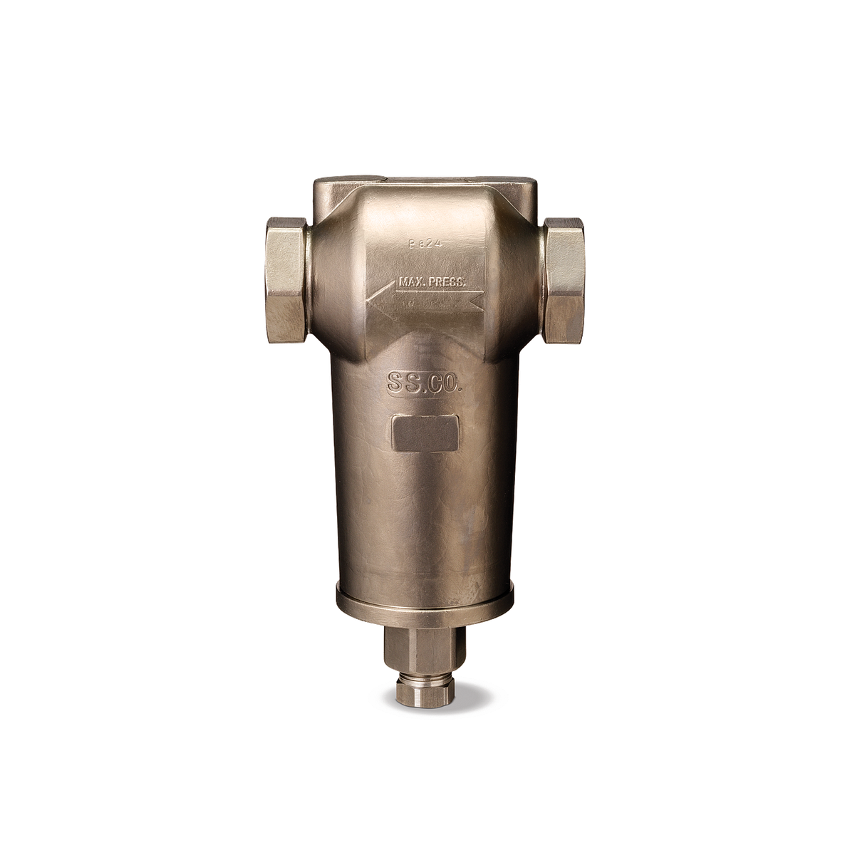 T-Style Liquid Line Strainer, Brass, 1-1/2TWD-B16 | Spraying Systems Co.