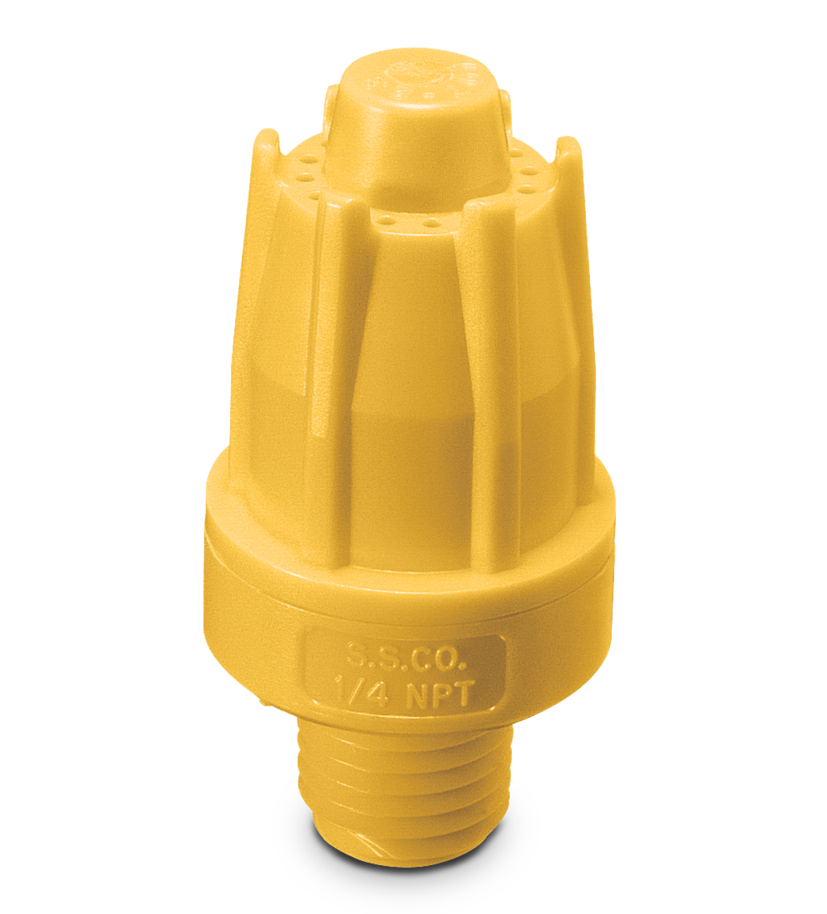 WindJet® Nozzle, ABS plastic, AAB707-1/4-11 | Spraying Systems Co.