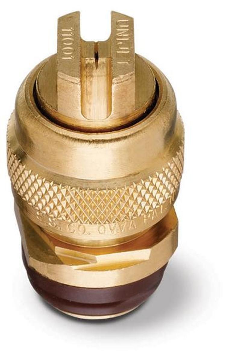 Quick VeeJet® Nozzle, Brass, QVVA-9503 | Spraying Systems Co.