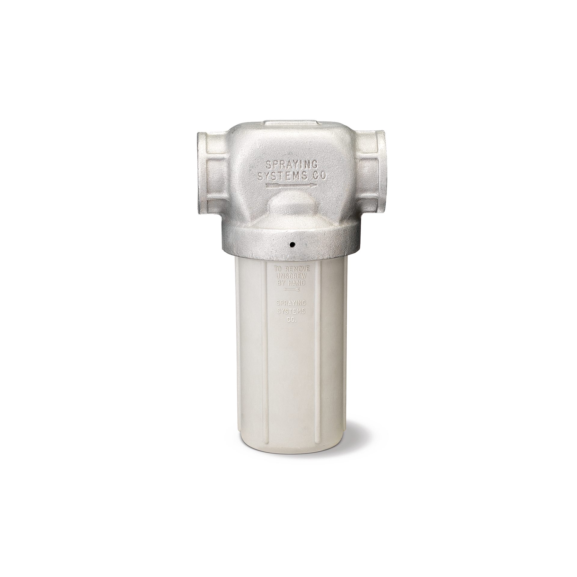 Strainer, Aluminum, AA124A-1-AL-80 | Spraying Systems Co.