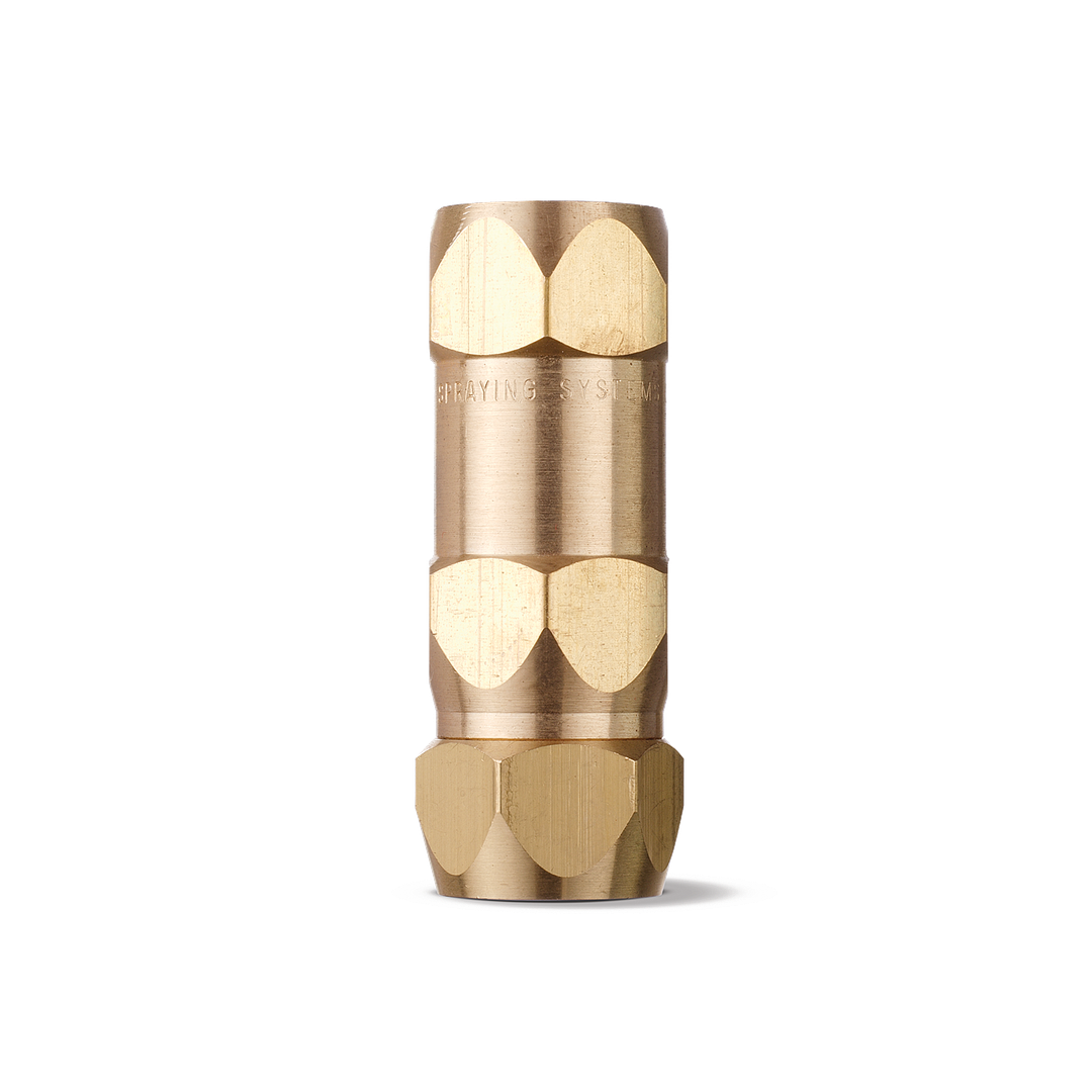 CV Check Valve, Brass, 1/8AACV-20 | Spraying Systems Co.