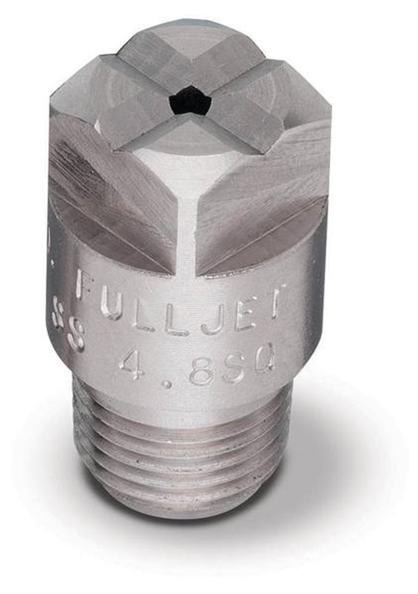 FullJet® Nozzle, 316 Stainless Steel, B1/8HH-316SS3.6SQ | Spraying ...