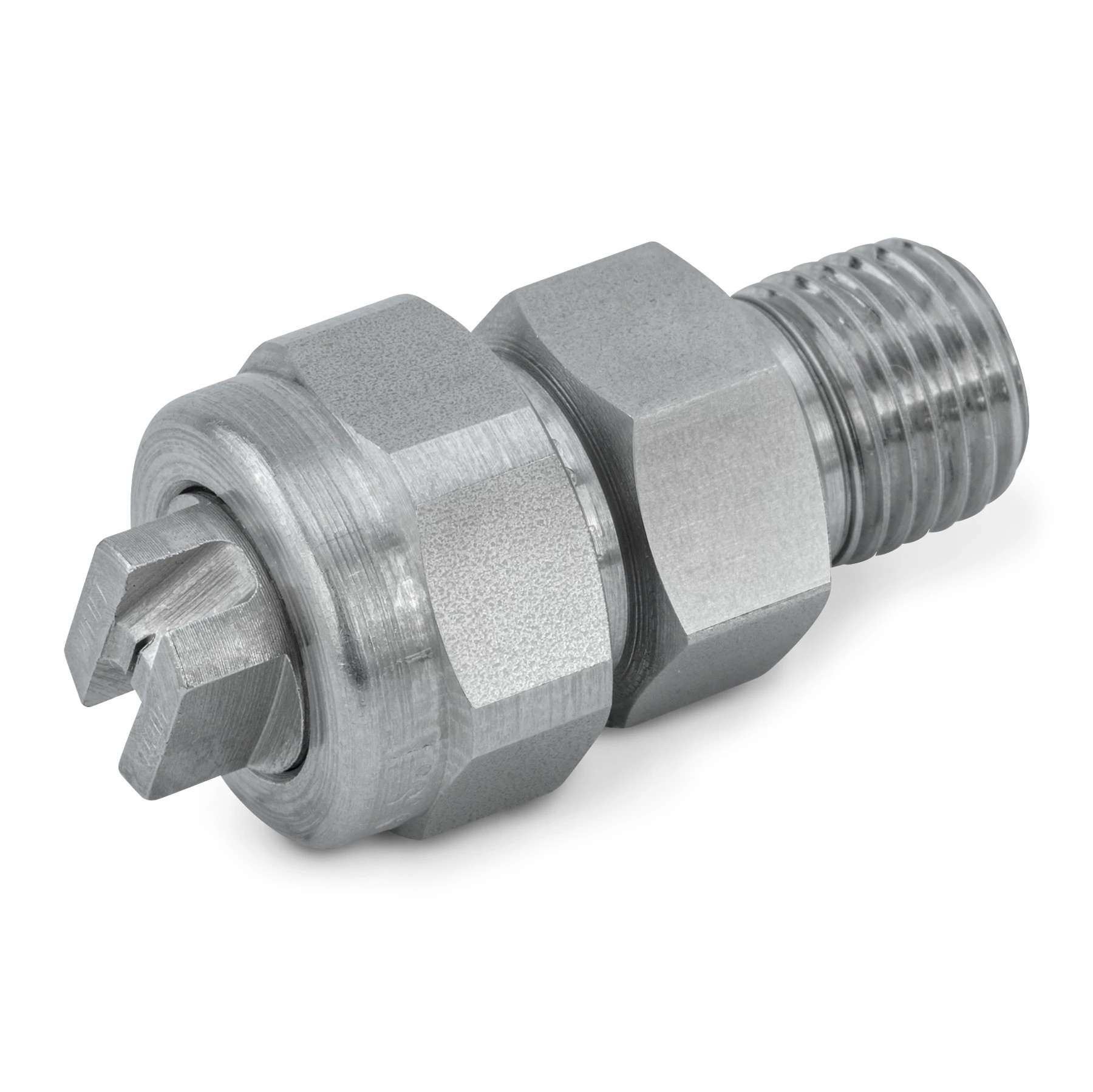 Flat Fan, UniJet® Nozzle, 303 Stainless Steel, 1/4TT-SS+U65015-SS ...