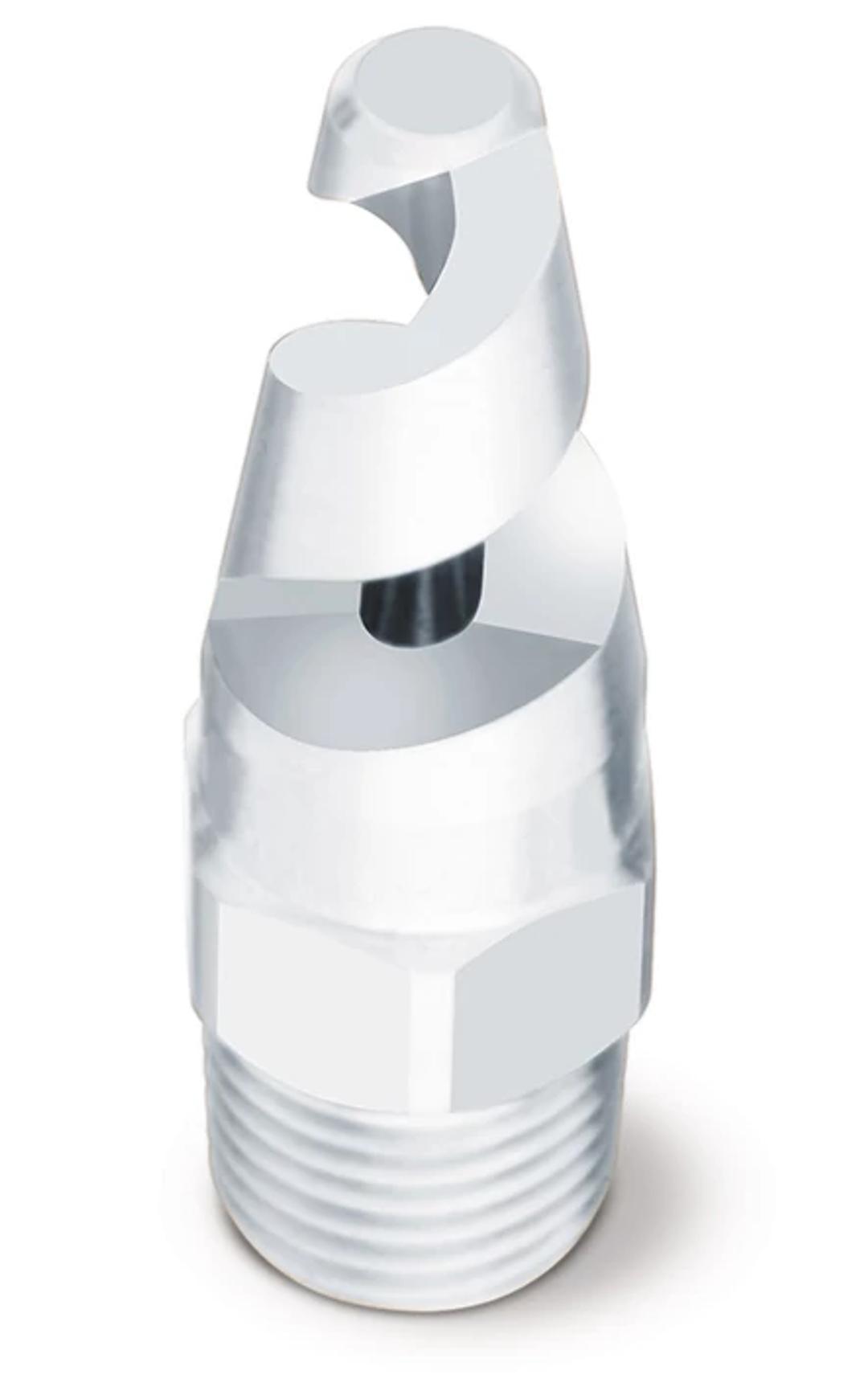 SpiralJet® Spiral Nozzle, PTFE, 1/4BSJ-TEF9020 | Spraying Systems Co.