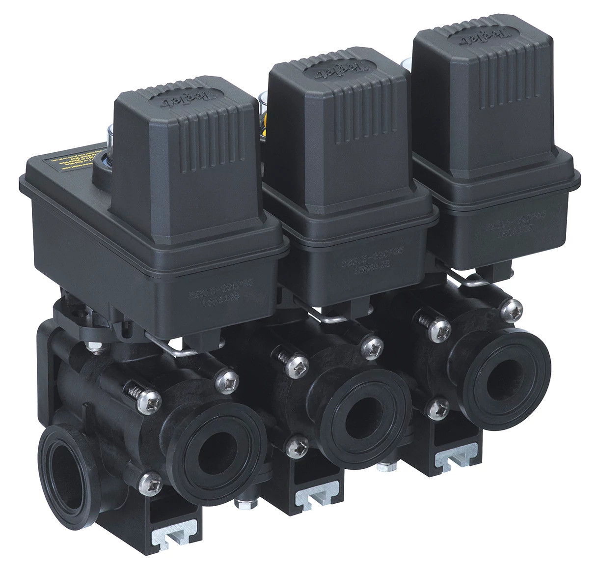 460BEC Series 3 Valve Manifold - 2-Way, B463BEC-2F-D | Spraying Systems Co.