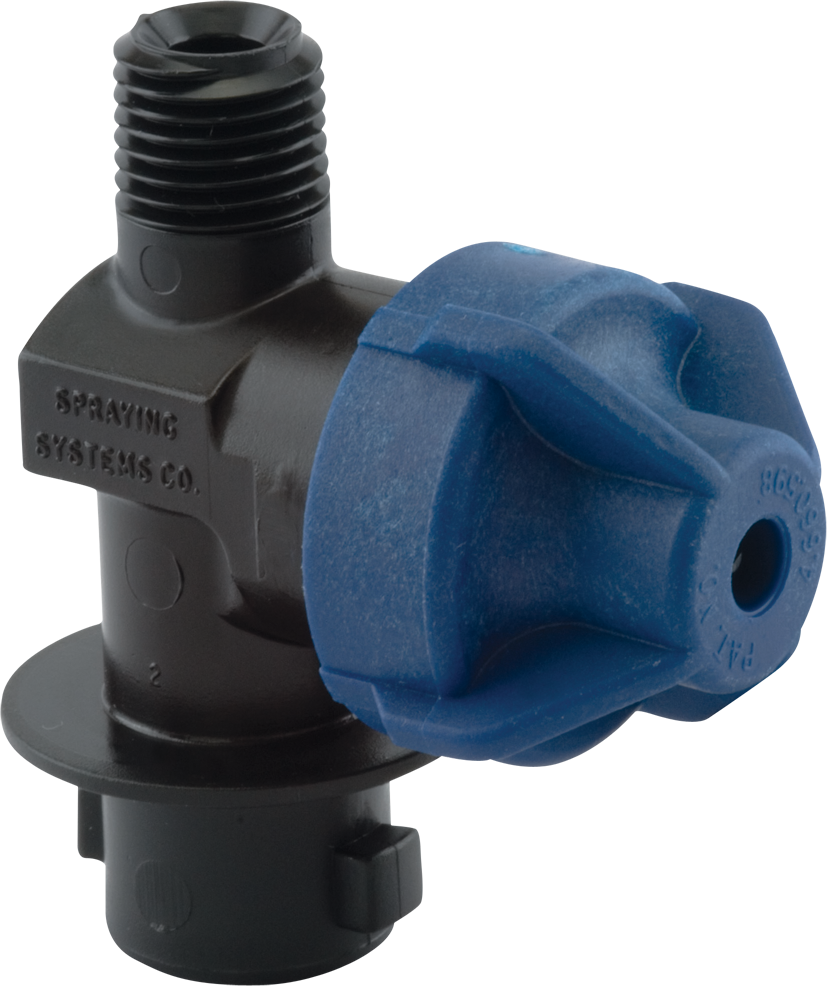 QuickJet® Diaphragm Check Valve Nozzle Body, QJ8360-1/4-NY-BL ...