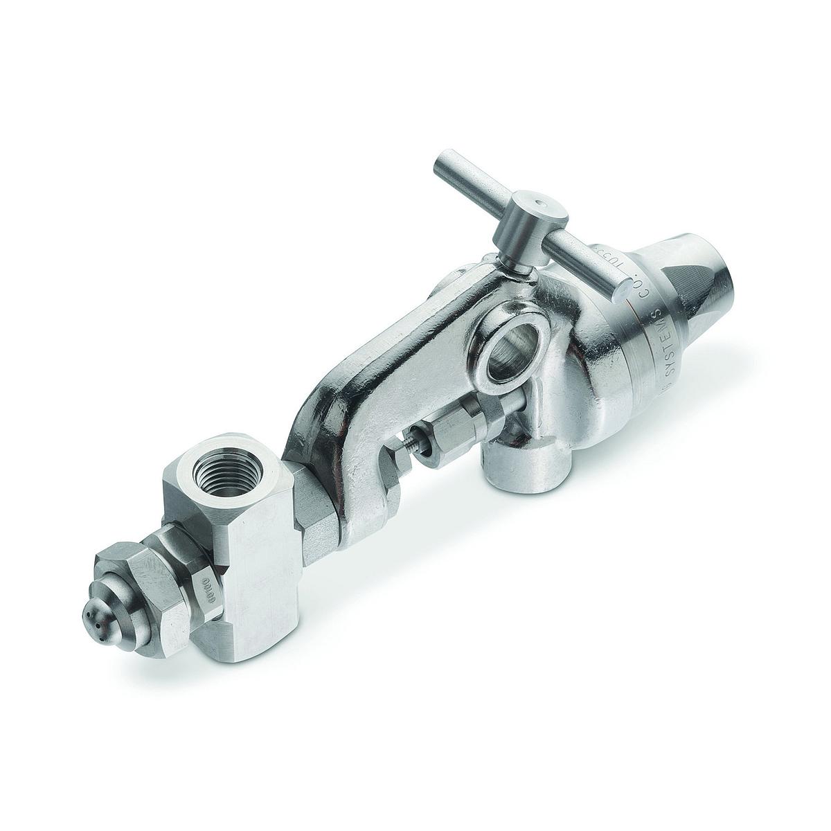 Air-Actuated Air Atomizing Nozzle with 1/4" Inlet and Self-Contained ...
