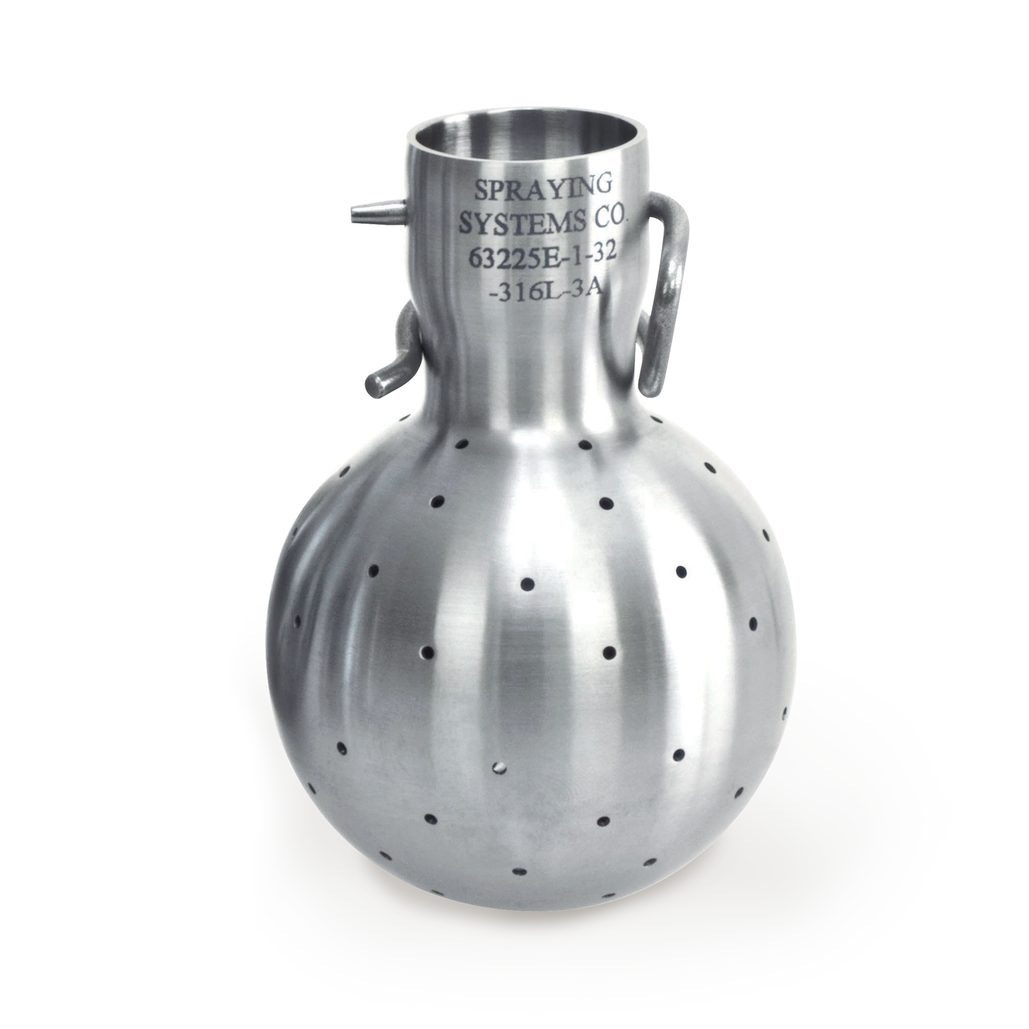 TankJet® Nozzle, 316L Stainless Steel, 63225E-1-2-40-3A | Spraying ...