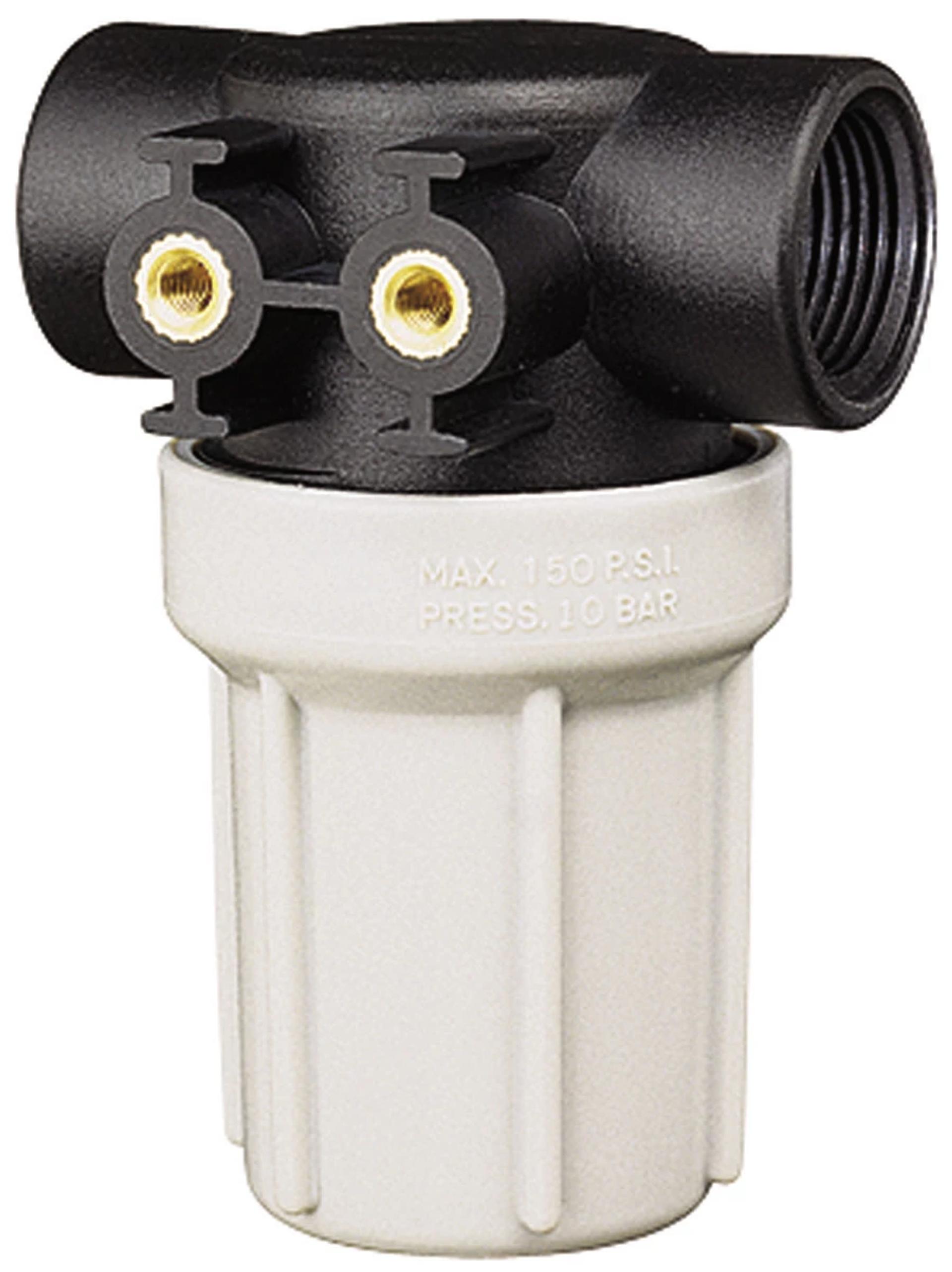 T-Style Liquid Line Strainer, 1/2" and 3/4" Inlet Connections with ...