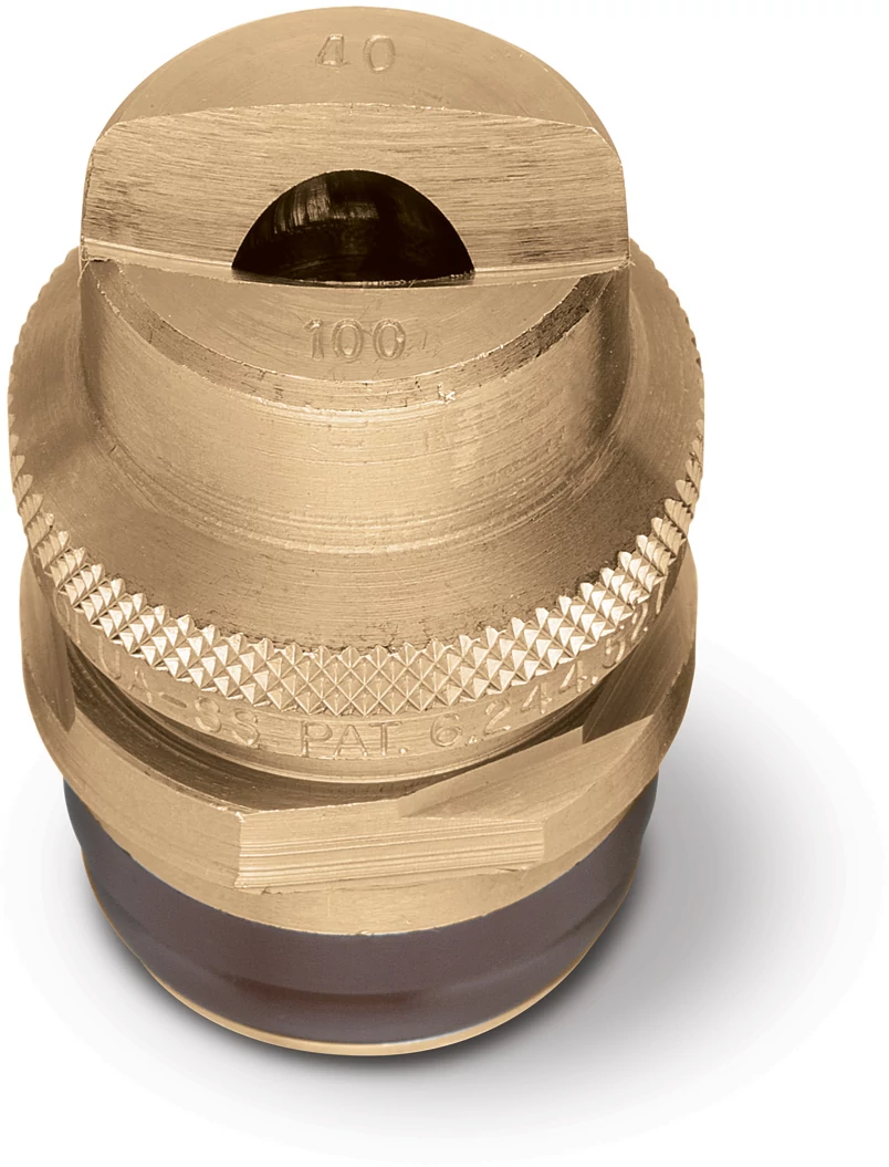 Quick VeeJet® Nozzle, Brass, QLUA-65100 | Spraying Systems Co.